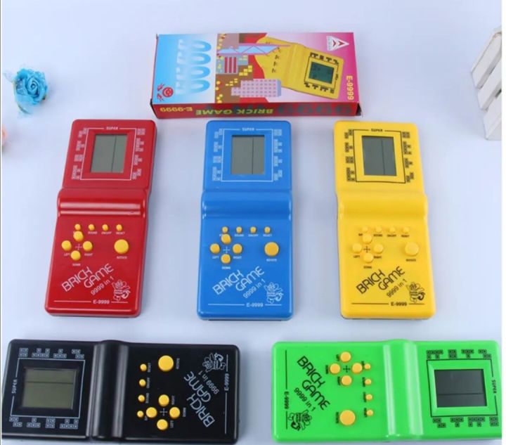 Classic Handheld Game Machine Tetris Game Kids Game Console Toy with ...