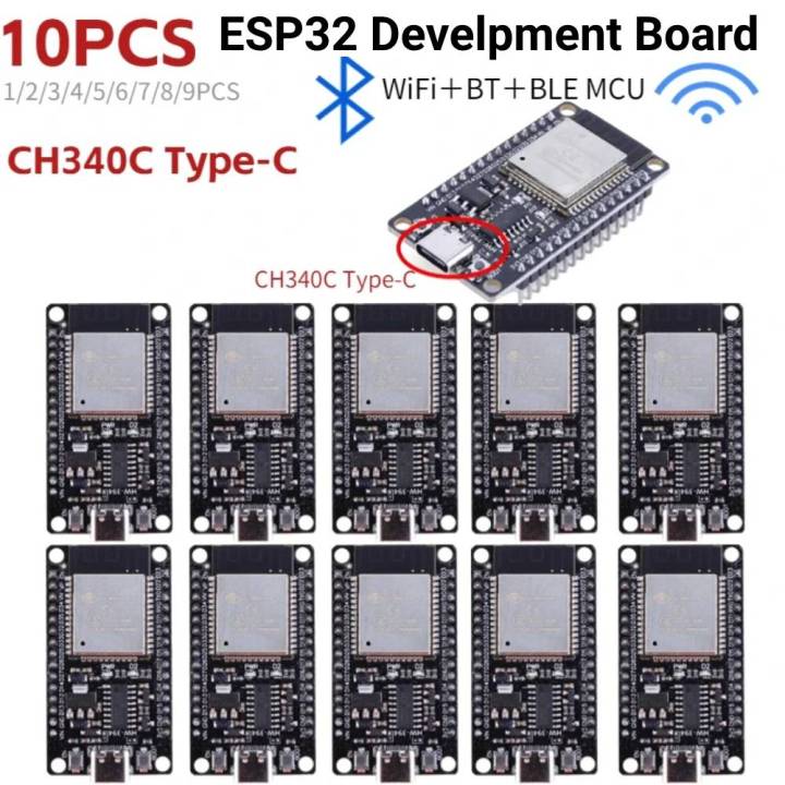 ESP32 Development Board Nodemcu ESP32 TYPE-C CH340C ESP32-S ESP32 ...
