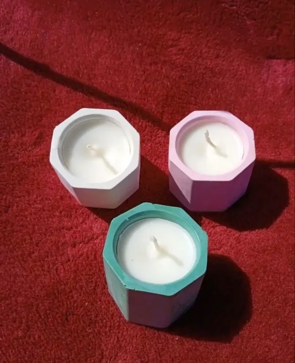 mini candle jar (3pcs) | Daraz.pk