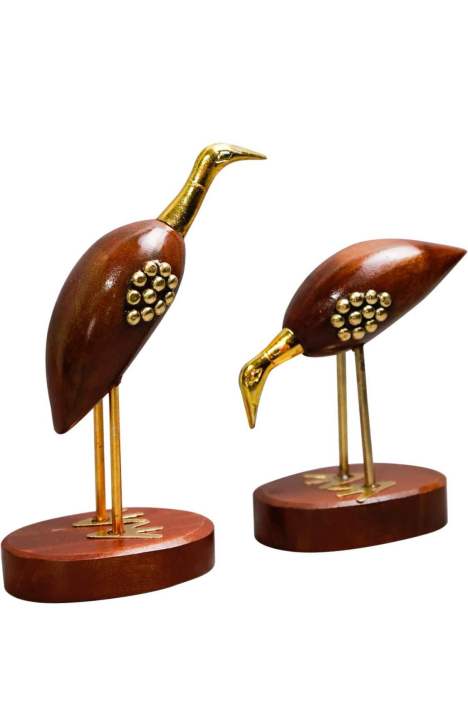 Wooden love bird (2ps) set | Daraz.com.np