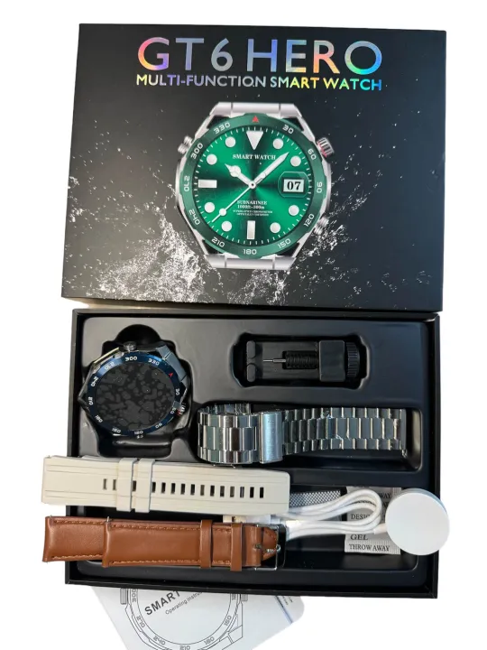 GT6 HERO MULTI-FUNCTION SMART WATCH | Daraz.com.bd