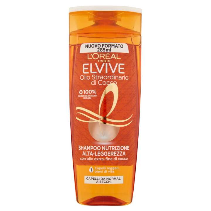 Loreal Paris Elvive Extraordinary Oil Coconut Nourishing Shampoo 285ml ...