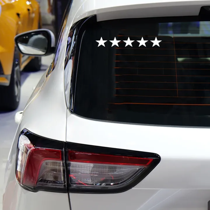 5 Star Wanted Car Stickers Auto Vinyl Film GTA Decals For Car Bumper ...