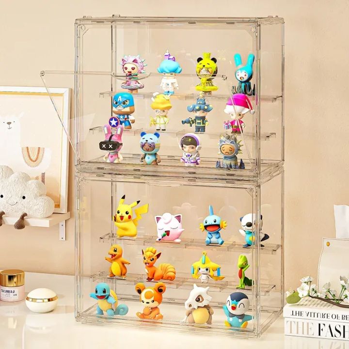 1Pcs Acrylic Showcase for Collectible Figures and Clear Display Blind ...