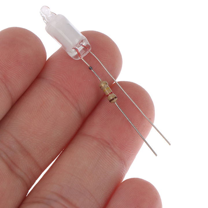 10Pcs Red/Blue/Green Neon Light Bulbs 6*13mm Mini Neon Light Indicator ...