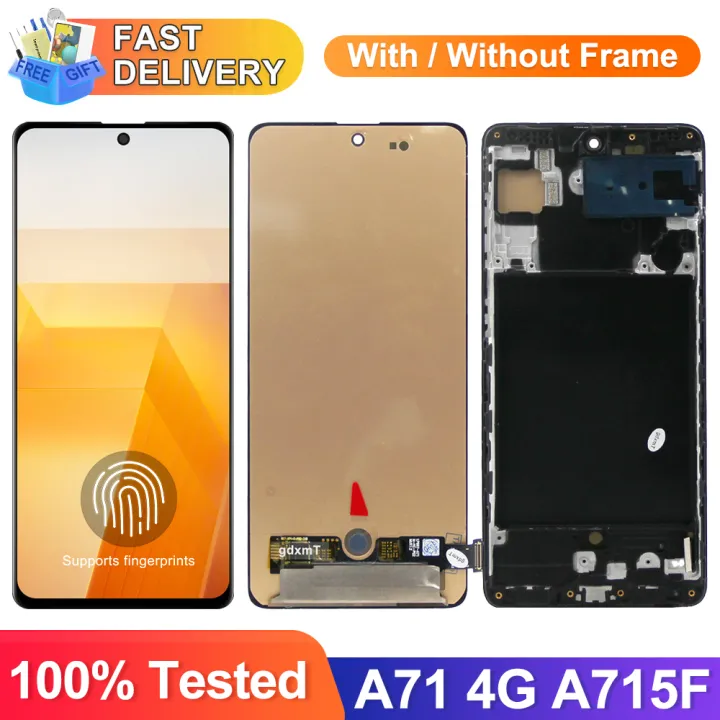 Super Amoled A71 Screen Assembly for Samsung Galaxy A71 A715F A715F/DS ...