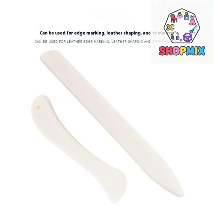 2PCS Leather Working Tool Bone Folder For Leather Craft Scoring Folding ...