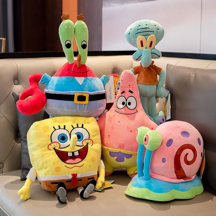 Anime Spongebobs plush toy Squarepants Patrick Star Squidward Eugene H ...