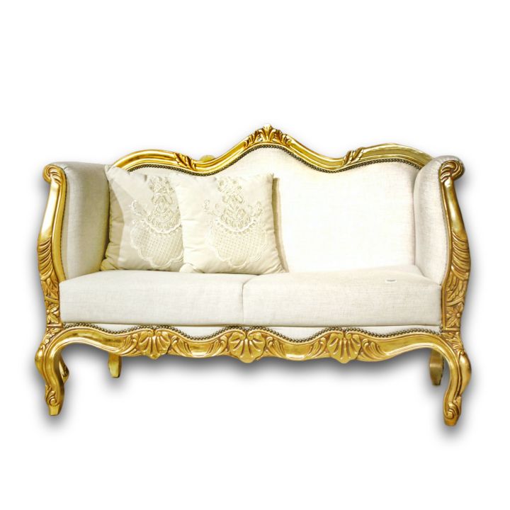 7 Seater Sofa Scallop Carved | Daraz.pk