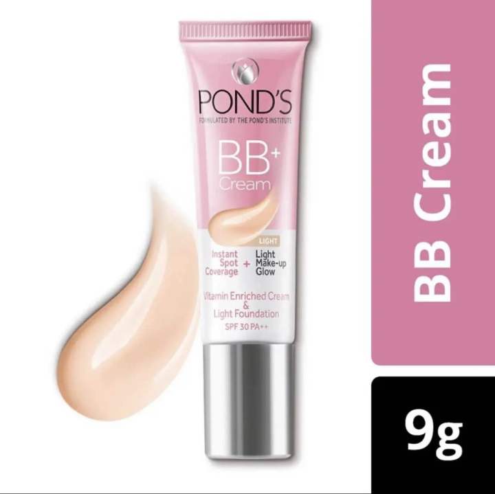 POND'S Bb+ Cream 9G - Spf 30+ Ivory Shade Vitamin Enriched Light ...