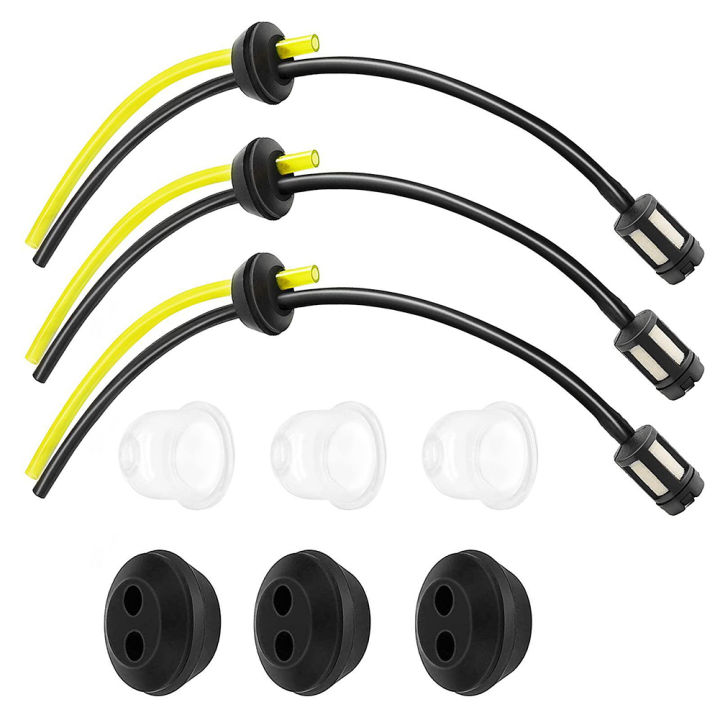 Lawn Mower Fuel Kit Fuel Line Oil Pipe Grass Trimmer Petrol Gas Hose ...
