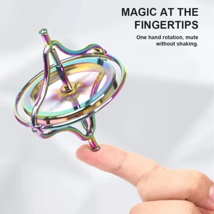 Precision Gyroscope Metal Anti-Gravity Spinning Top - Educational ...