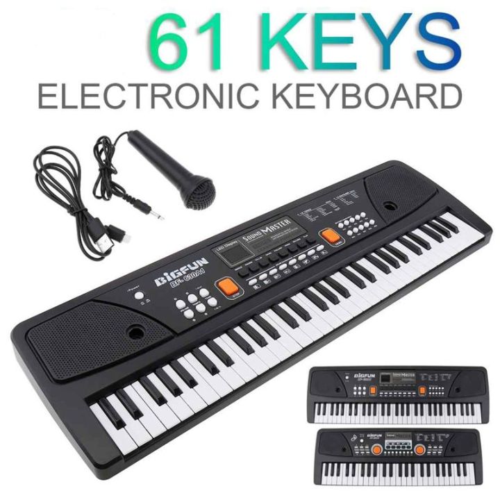 Imported).61 Keys Musical Instrument Sounds Keyboard Piano Toy For Kid ...