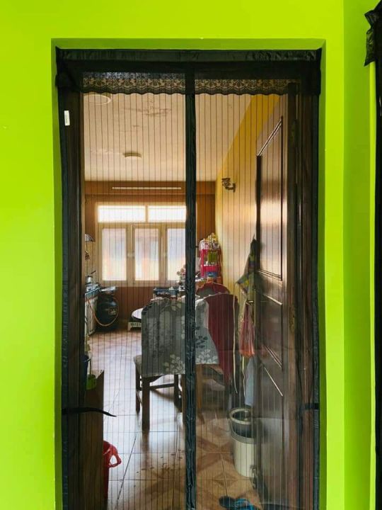 Magnetic Door Net 210cm x 100cm Polyester Durable Mesh for Insect ...