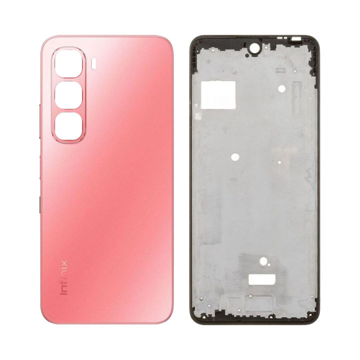 Infinix Hot 60i Complete Body Replacement Kit - Chassis Frame + Back ...