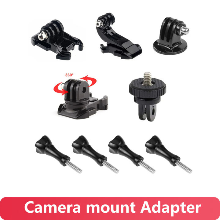 Accessories Kit for Action Camera Tripod Mount Adapter Quick Release ...