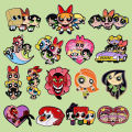 Cute Cartoon Girls Power Enamel Pins Anime Brooches for Women Lapel ...