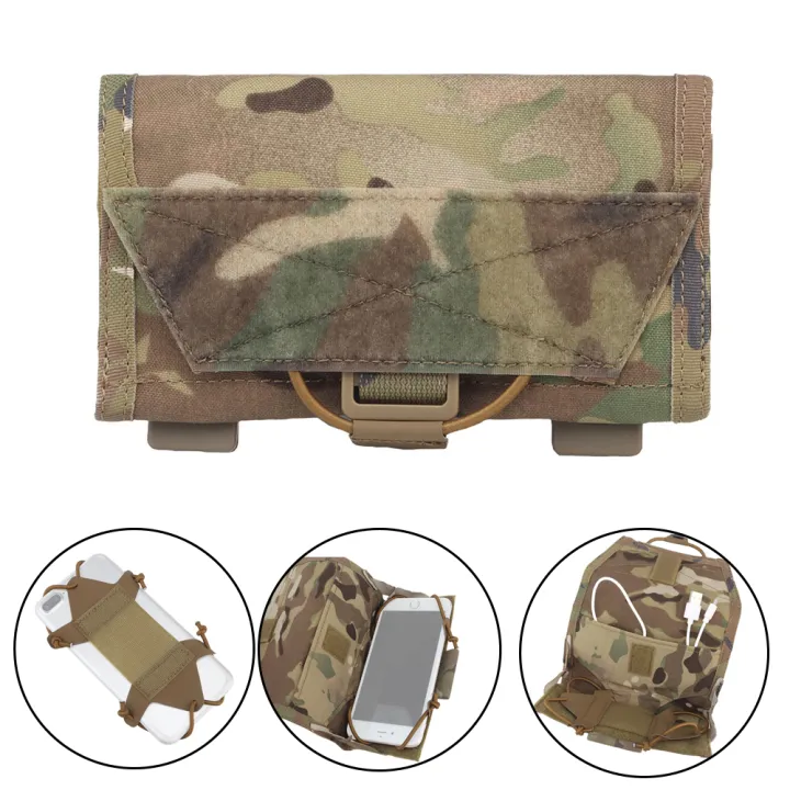 Tactical Molle Pouch Quick Release Navigation Pouch GPS Phone Holder ...