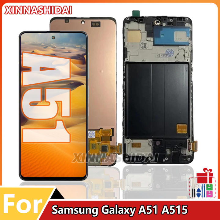 For Samsung Galaxy A51 5G LCD With Frame Digitizer Assembly For Samsung ...