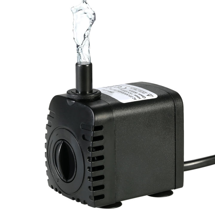 600L/H 8W Submersible Water Pump for Aquarium Tabletop Fountains Pond ...