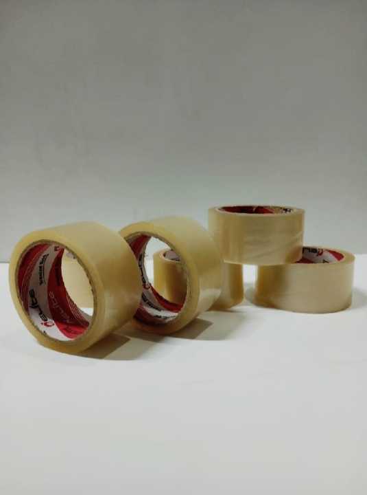 pVC CLEAR TRANSPARENT PAKING TAPE 2 inch wide 80 meters in per roll 1 ...