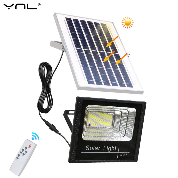 Powerful LED Solar Light 100w 200w 300w 500w Outdoor Waterproof Solar ...