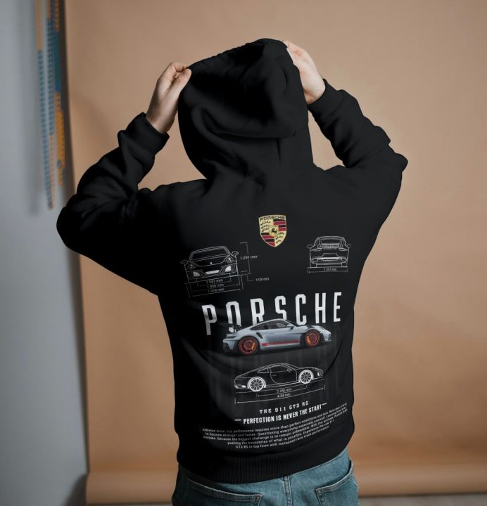 Porsche GT DTF printed hoodie | Daraz.pk