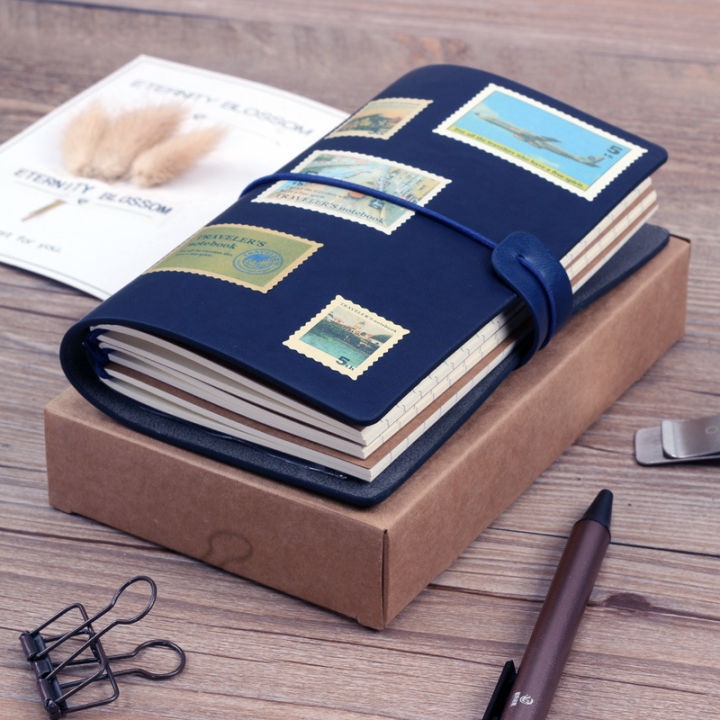 Creative Notebook Travel Ledger A6 Loose-leaf Simple Diary Retro ...