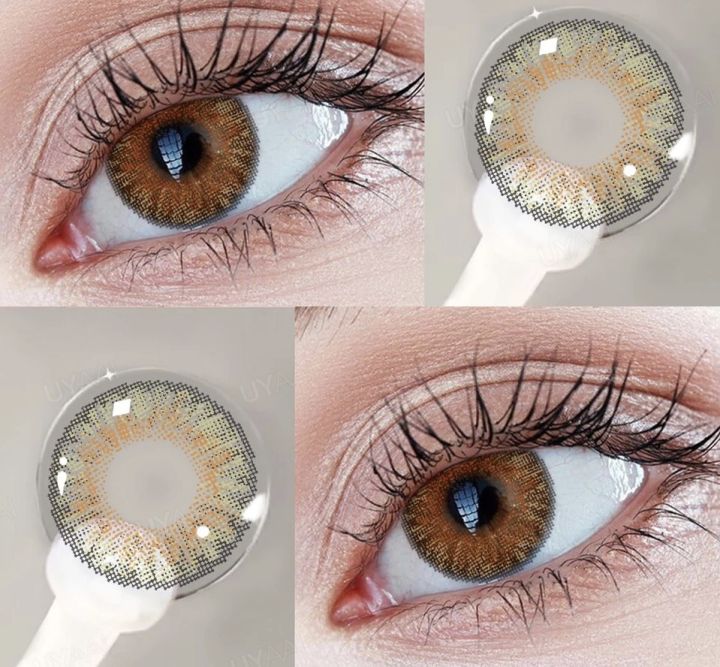 Natural Gemstone Green Color Contact Lens 12 Months | Daraz.com.np