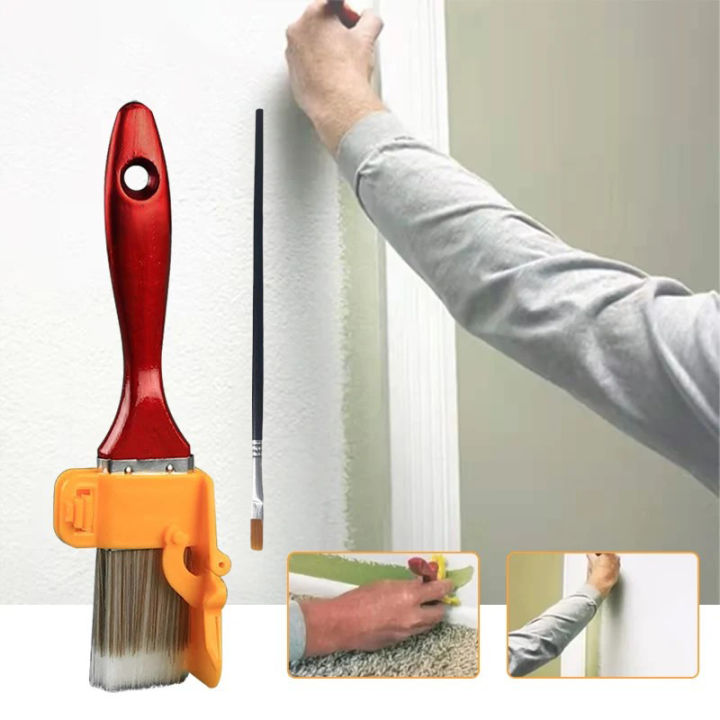 1set Edger Paint Brush Wall Treatment Paint Tool Multi-use paint brush ...