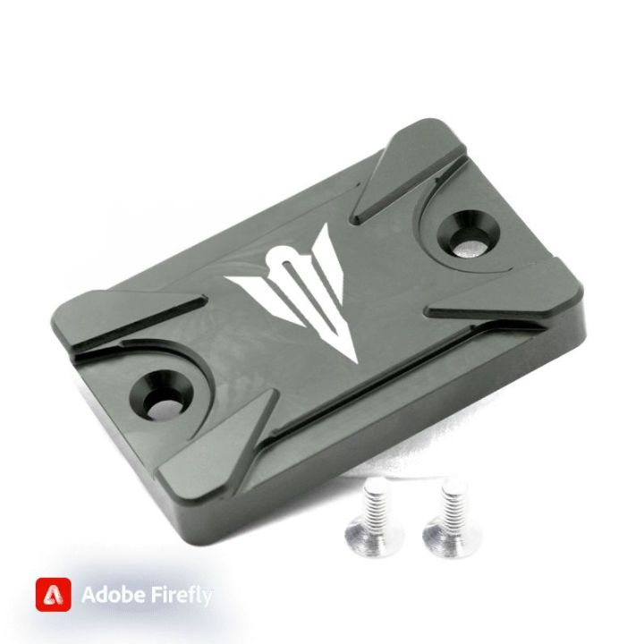 For YAMAHA CNC Aluminum Alloy Front Brake Hydraulic Cap Cover Fluid ...