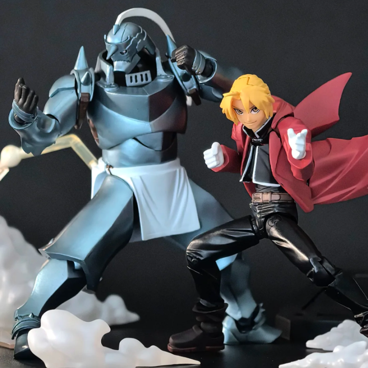 Kaiyodo Revoltech Joint No.117 Anime Brothers Figure Set Garage Kit ...