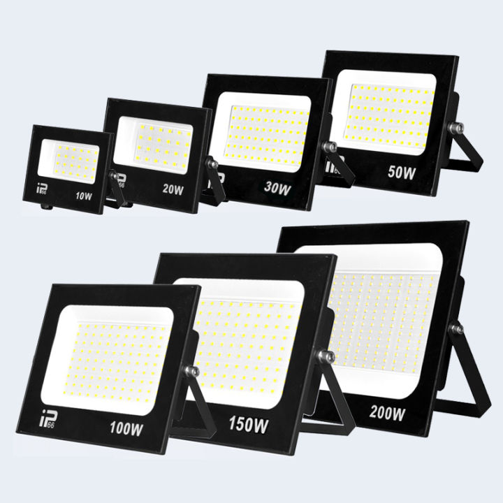 Outdoor IP66 Waterproof Path Light Spotlight LED Floodlight AC220V 10W 20W 30W 50W 100W 200W ...