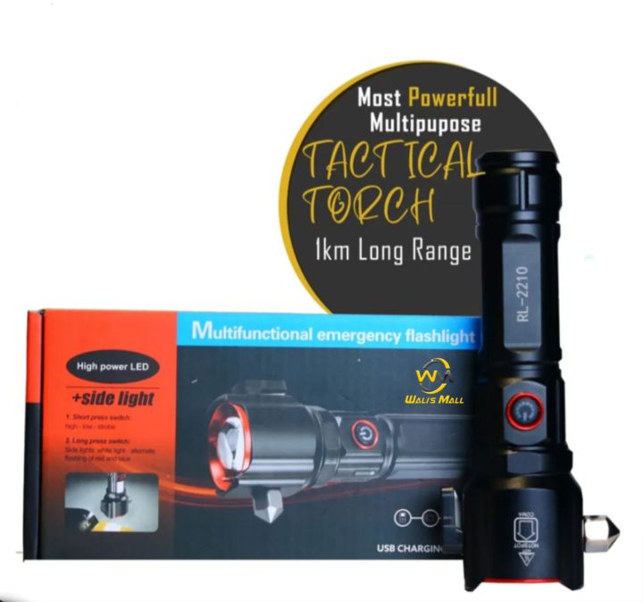 Multipurpose Most Powerful Tactical Torch | Daraz.pk