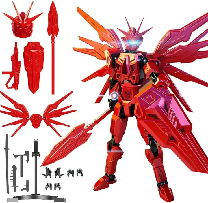 T13 Action Figure Dummy Lucky 5.2 Inch DIY/Assembly Completed 3D ...