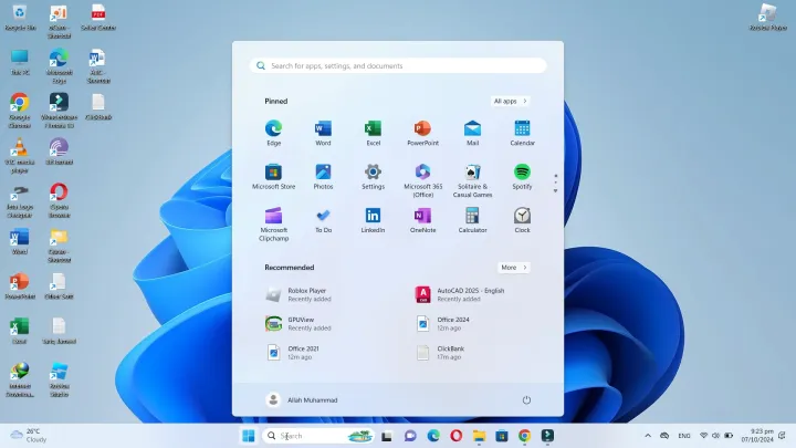 Window 11 pro Geniune 2023/25 (64bit) + Microsoft Office Professional ...