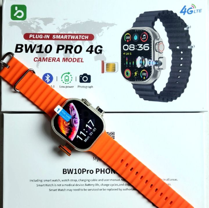Sim Supported BW10-4G Sim Card Smartwatch +Hidden Camera+4G Sim slot ...