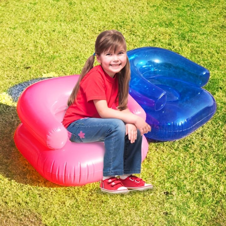 Inflatable Loungers Air Sofa Couch Inflatable Blow up Chair Outdoor ...