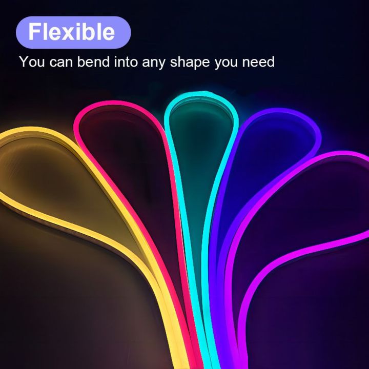 DC12V Neno LED Strip 120LEDs/M Flexible Rope Tube Neno Light Waterproof ...