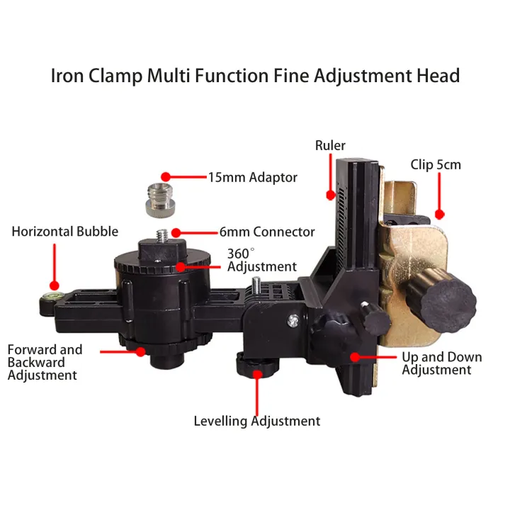 Telescoping Pole Leveling Base Adjustable Wide Application ...