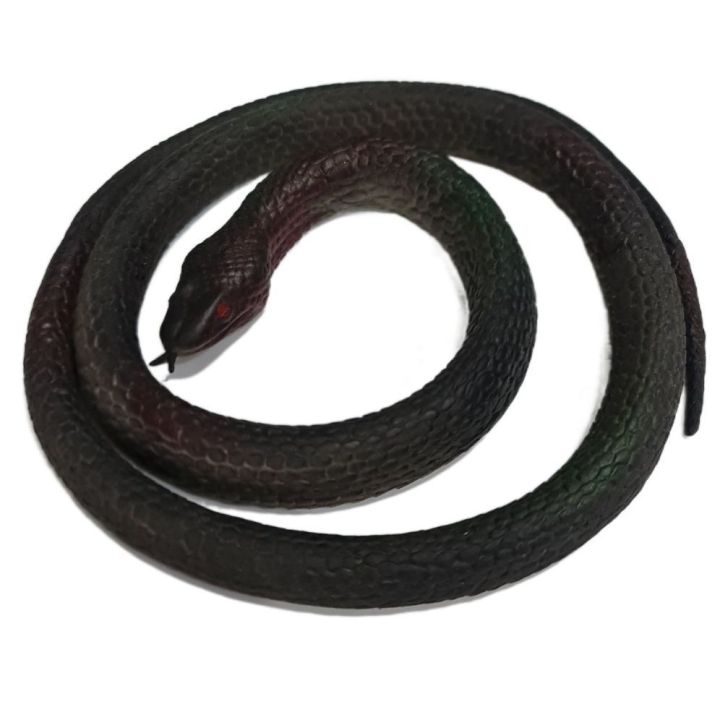 Rubber Snake Black Mamba 70CM Length 1.6 Inch Thick | Daraz.com.np