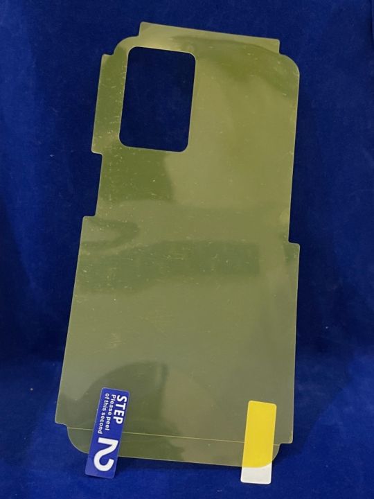 Oppo_A54 Back Yellow Transparent Gel 360 Smooth Sheet Edges Jelly ...