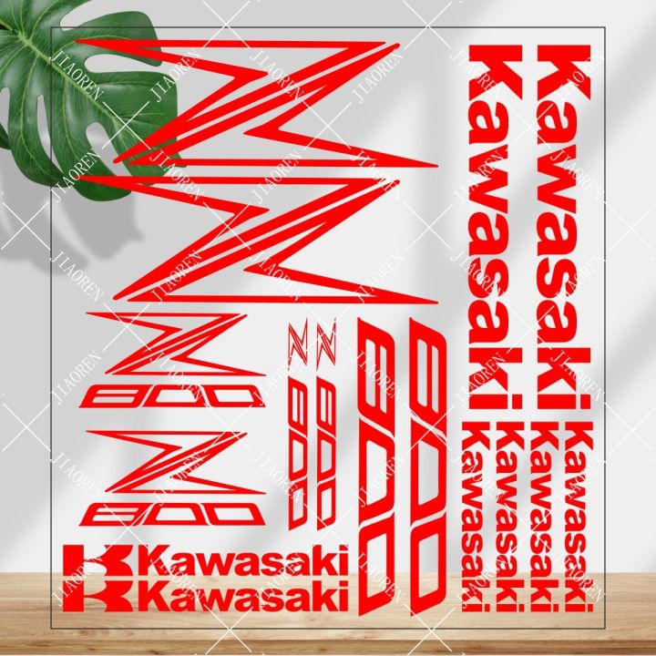 Vinyl Kawasaki Z800 Sticker Logo Motorcycle Tnak Helmet Bike Z 800 ...