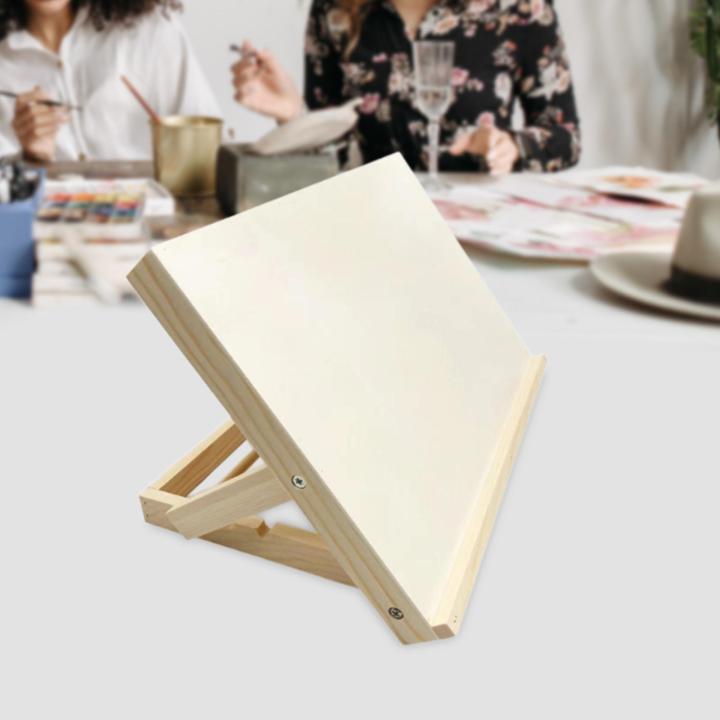 Foldable Tabletop Easel Lightweight Portable Wood Drawing Easel Art ...