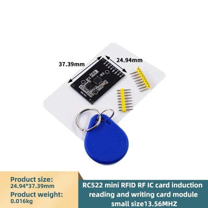 RC522 Mini RFID Radio Frequency IC Card Read-Write Card Module Small ...