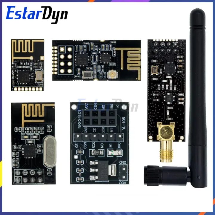 NRF24L01+ 2.4G wireless data transmission module 2.4GHz NRF24L01 ...