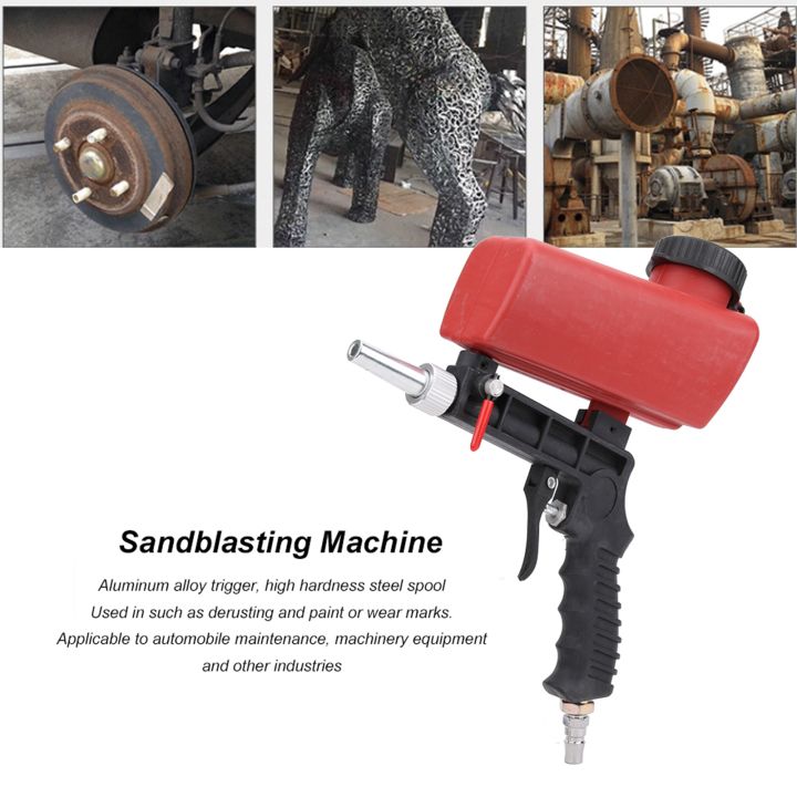Adjustable Small Sand Blasting Pneumatic Sandblasting Gun Small ...