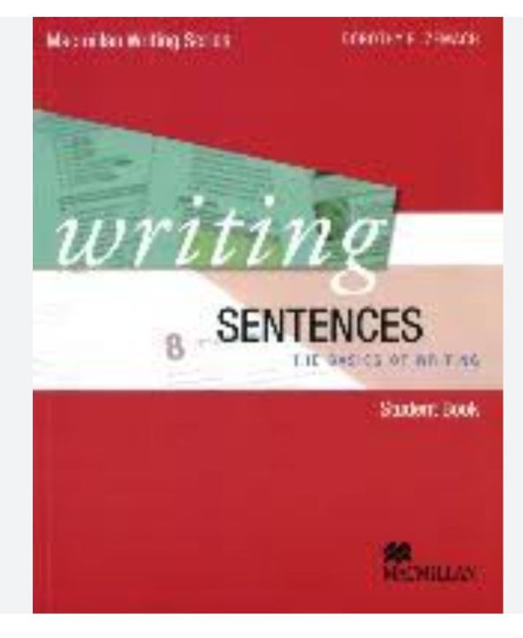 Writing Sentences: The Basics of Writing ; Student Book Book by Dorothy ...
