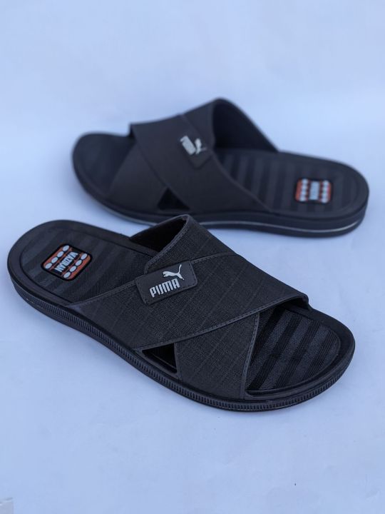 Comfortable Nylon House Slippers for Men - Non Slip washroom Slippers ...