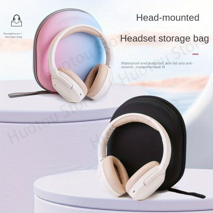 Headphone storage bag, suitable for Edifier W820NB, Baseus JBL Tang Mai ...